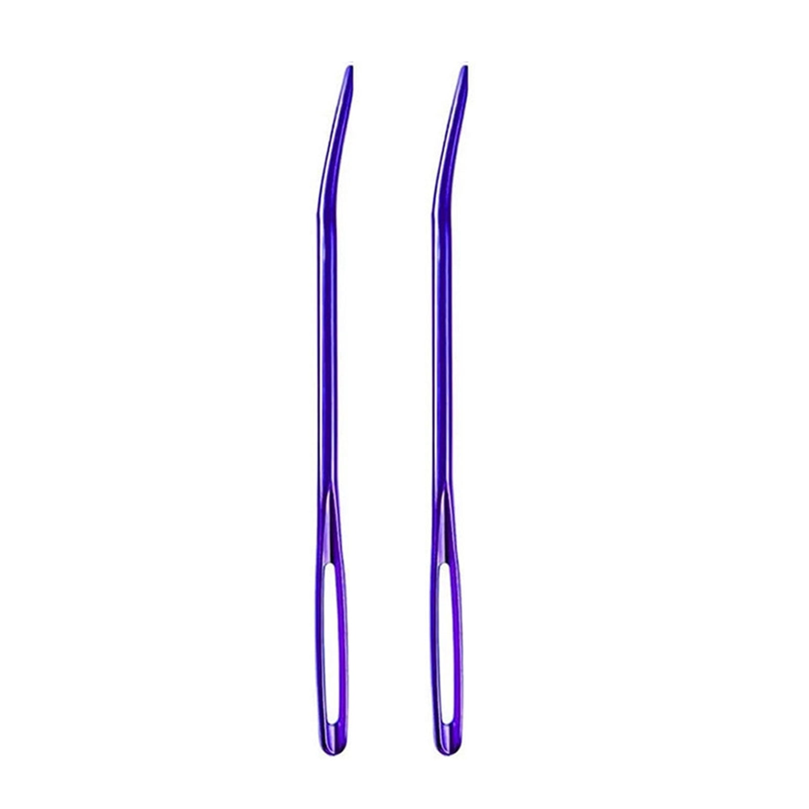 Large Eye Sewing Needle with Curved Tip, Yarn Darning Needle Sewing ...