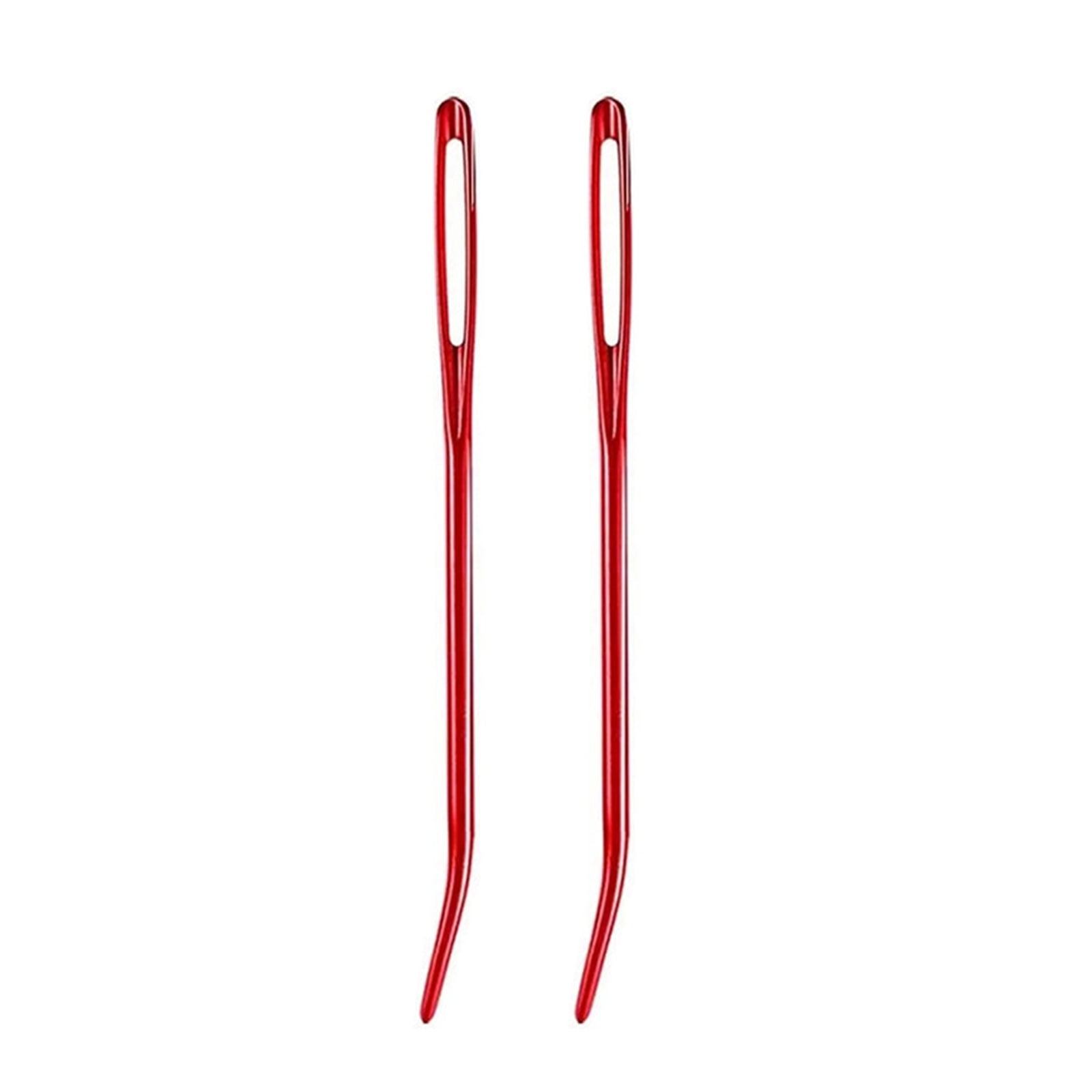 Large Eye Sewing Needle with Curved Tip, Yarn Darning Needle Sewing ...