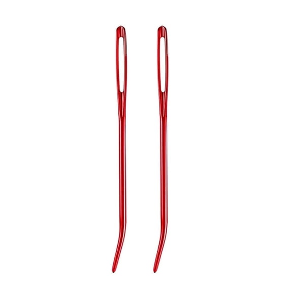 Large Eye Sewing Needle with Curved Tip, Yarn Darning Needle Sewing ...