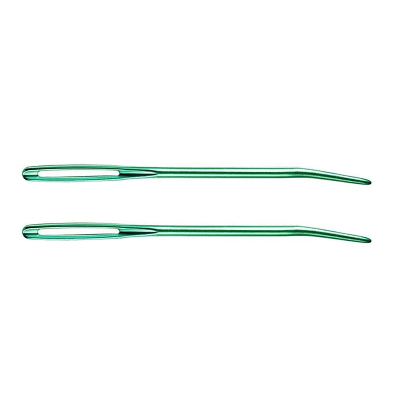 Large Eye Sewing Needle with Curved Tip, Yarn Darning Needle Sewing ...