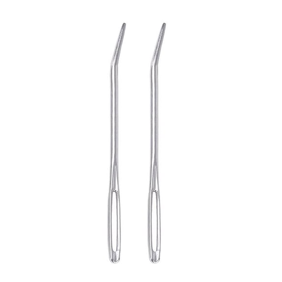 Large Eye Sewing Needle with Curved Tip, Yarn Darning Needle Sewing ...