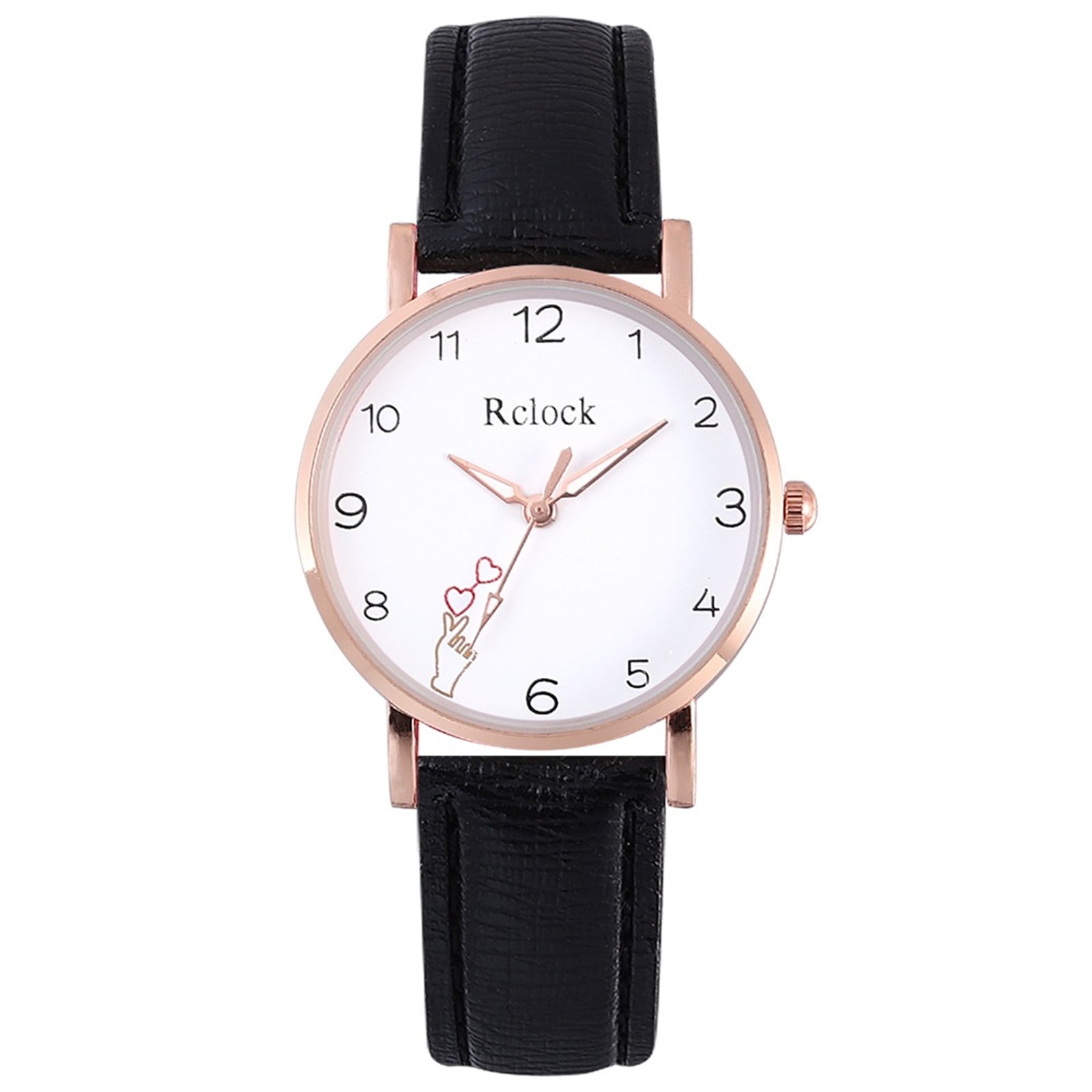 Large Face Watches for Women Fashion Sport Ms. Stainless Steel Case ...