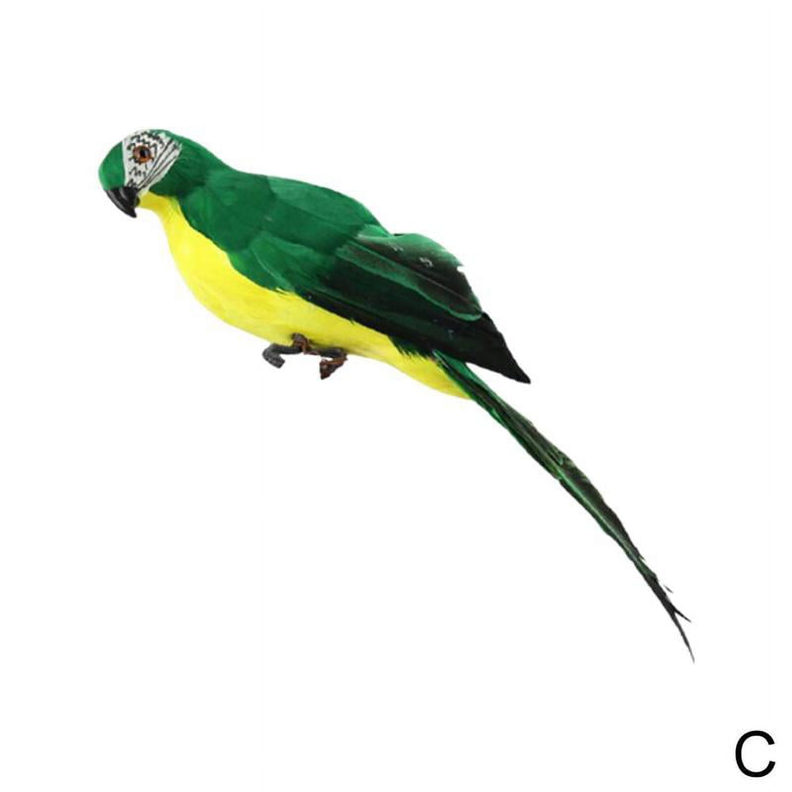 Large Fake Artificial Parrot Feathered Realistic Garden Home Decors ...