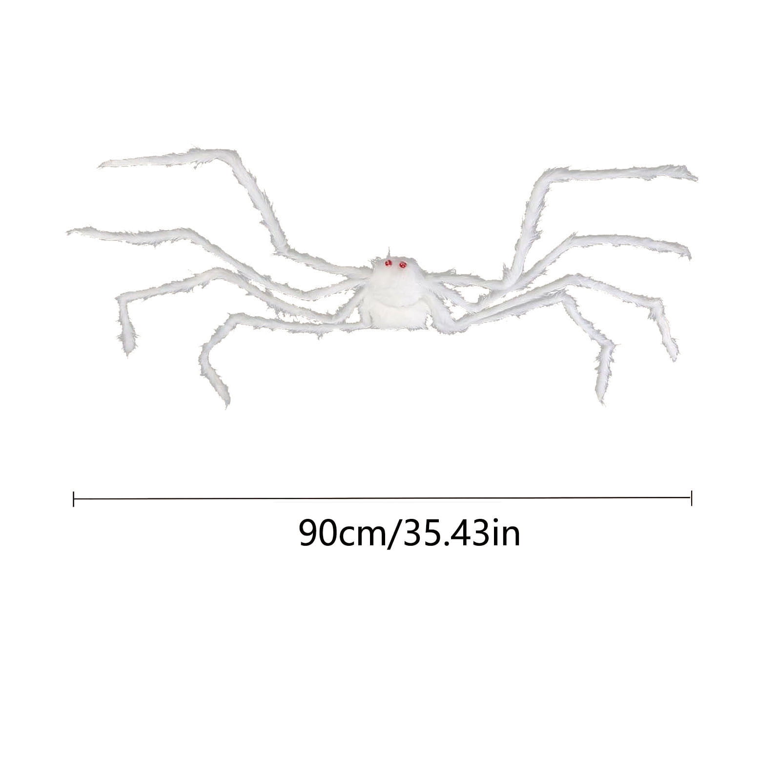 Large Fake Spider Halloween Decor, Realistic Hairy Arachnid with ...