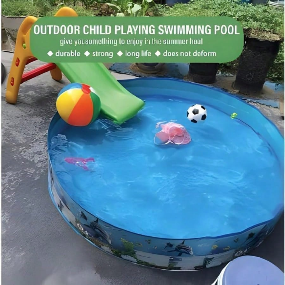 Large Family Round Pool, Hard Plastic, Easy Set Pool For Kids, Adults ...