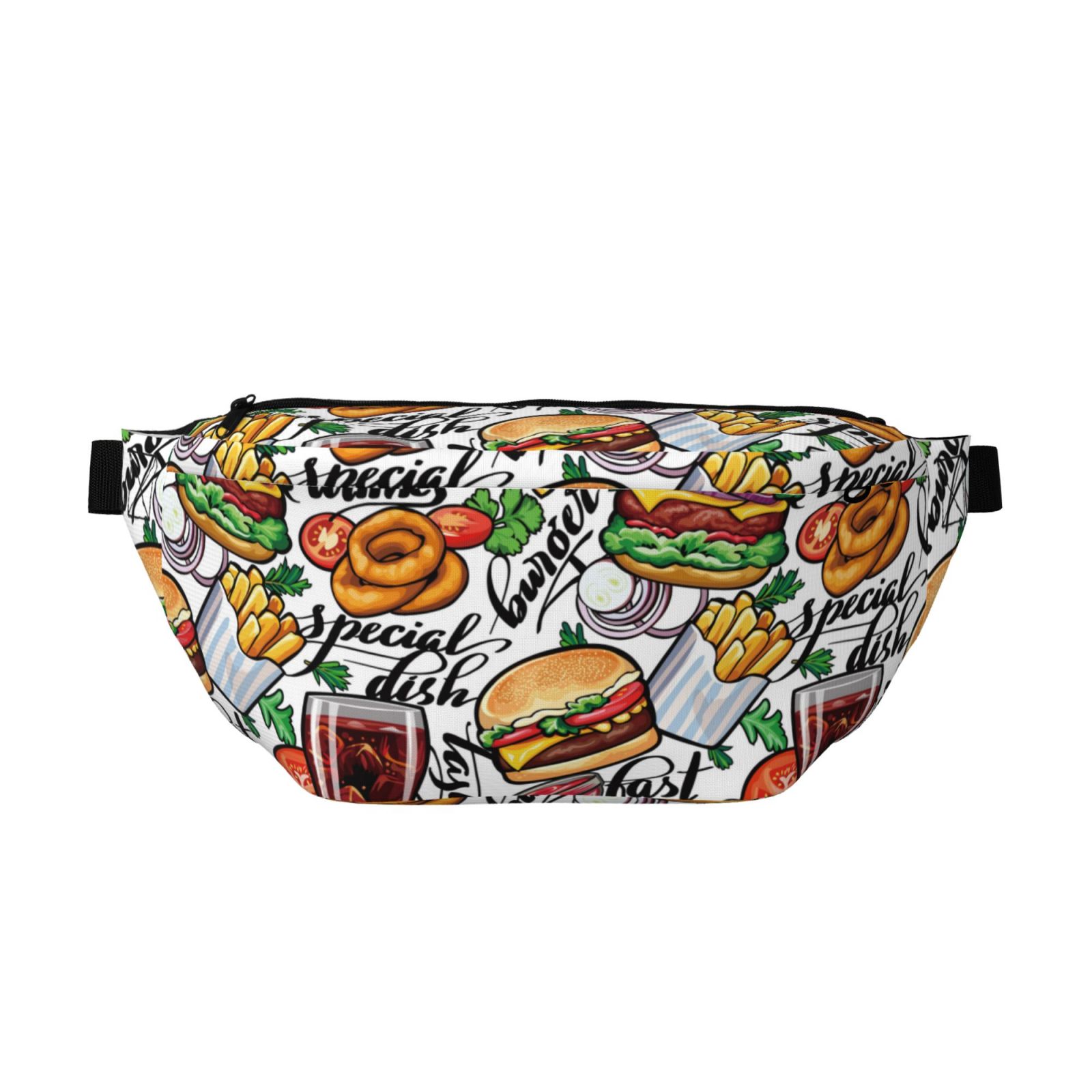Large Fanny Packs for Women Men Cross Body - Cute Food Tomato Cucumber ...