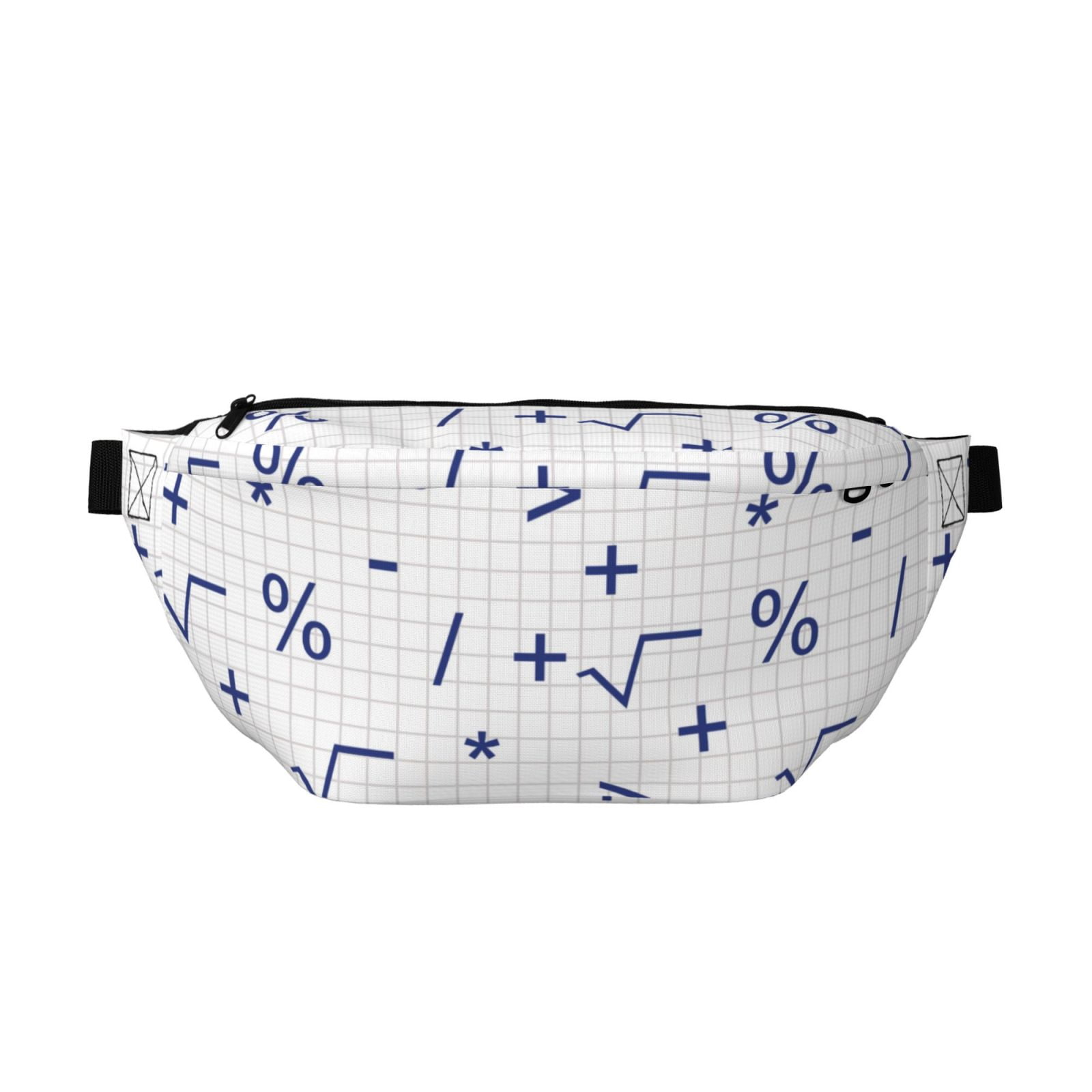 Large Fanny Packs for Women Men Cross Body - Math Symbol Print comical ...
