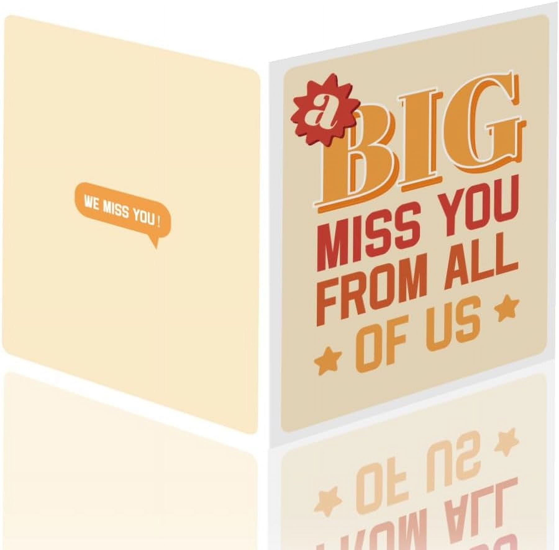 Large Farewell Greeting Card Jumbo Coworker Greeting Card Goodbye Card ...