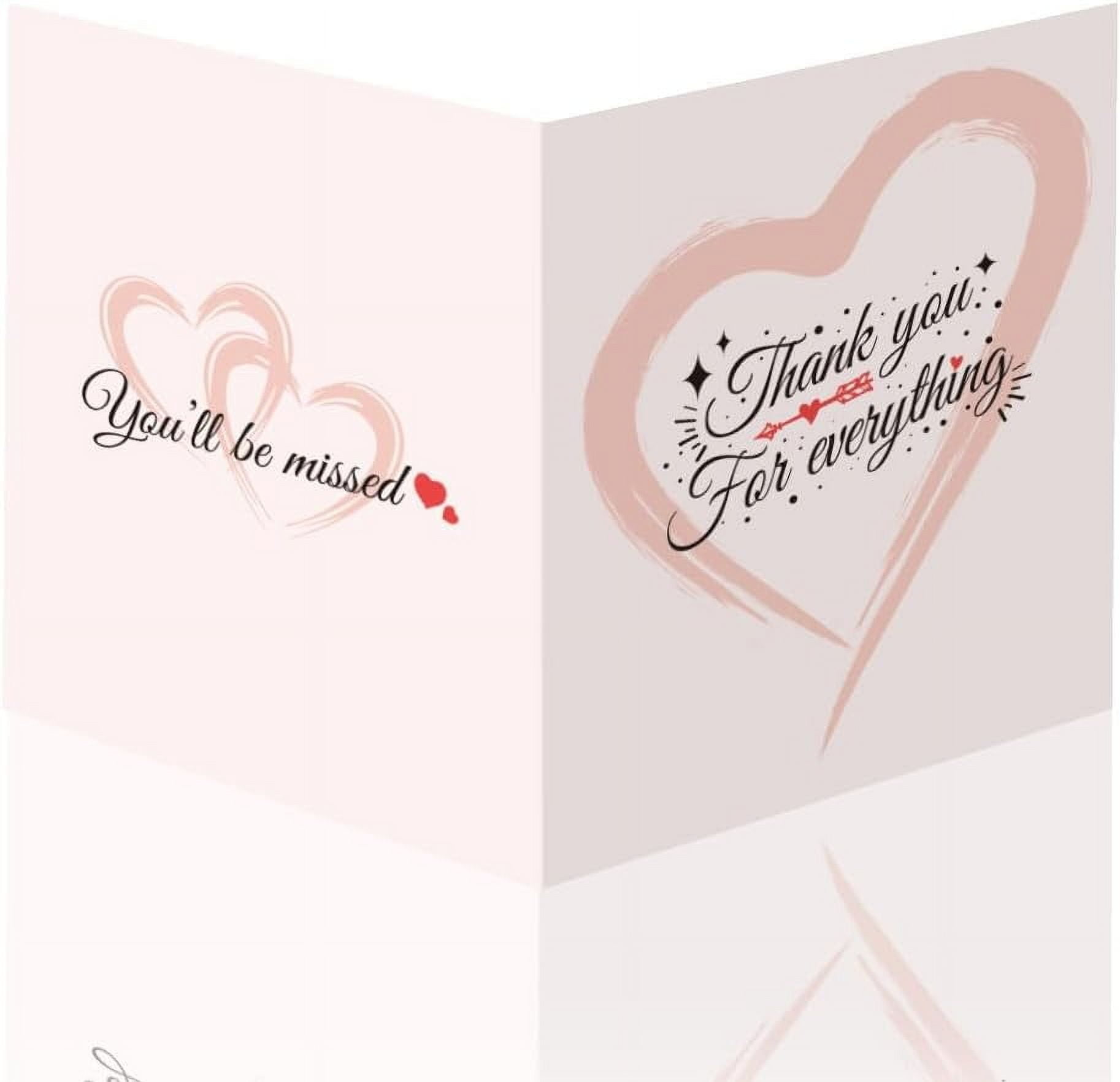 Large Farewell Greeting Card Jumbo Coworker Greeting Card Goodbye Card ...