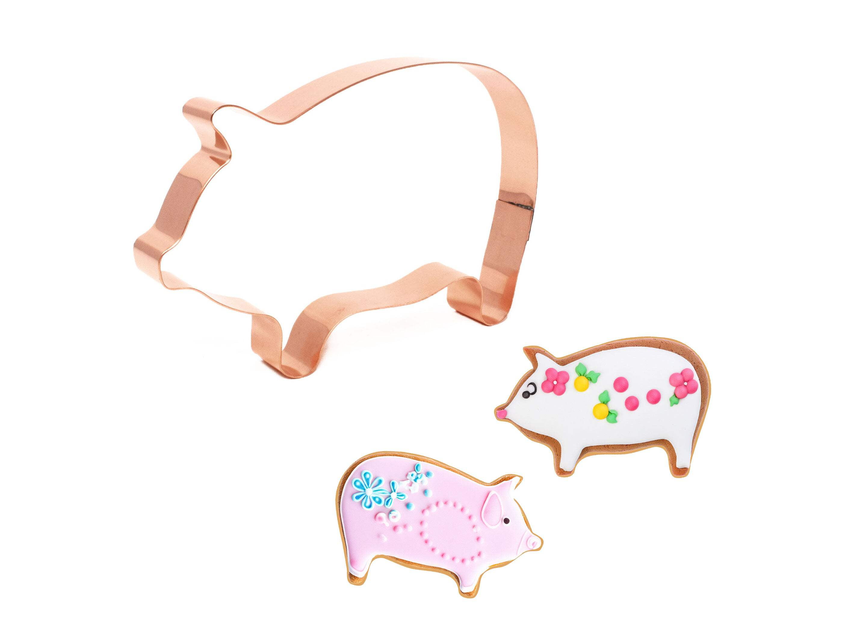 Large Farm Pig Animal Cookie Cutter, 5.25 X 3.5 inches - Walmart.com