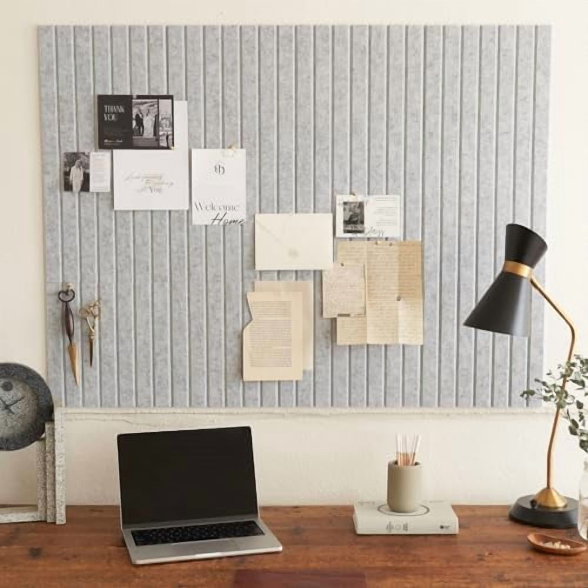 Large Felt Bulletin Board - Stylish Perfectly Sized 35