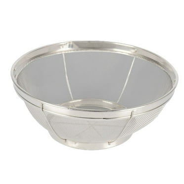 Walbest Stainless Steel Rice Sieve Bowl, Fine Mesh Strainer, Large ...