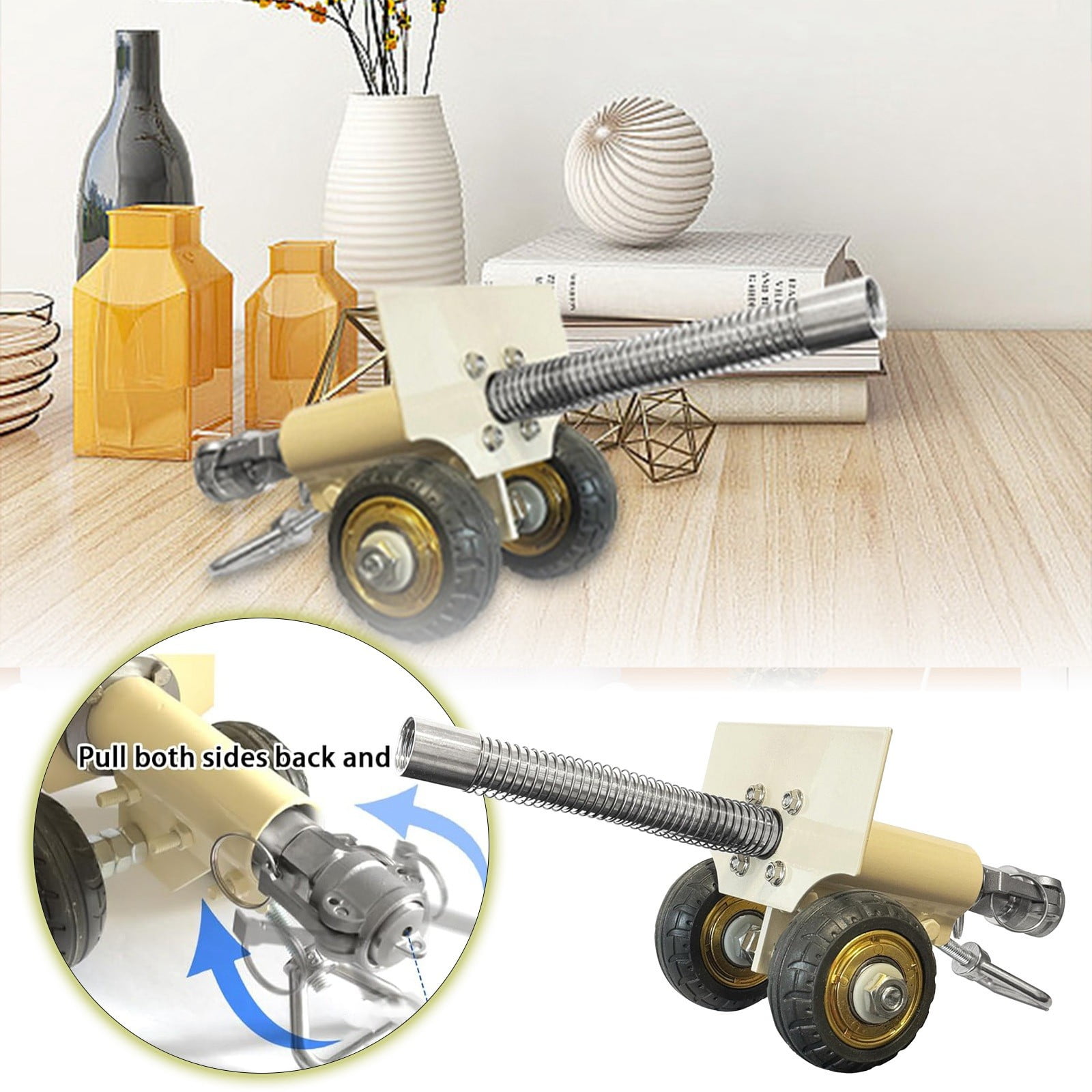 Large Firecracker Launching Cannon Model Metal Heavy Artillery ...