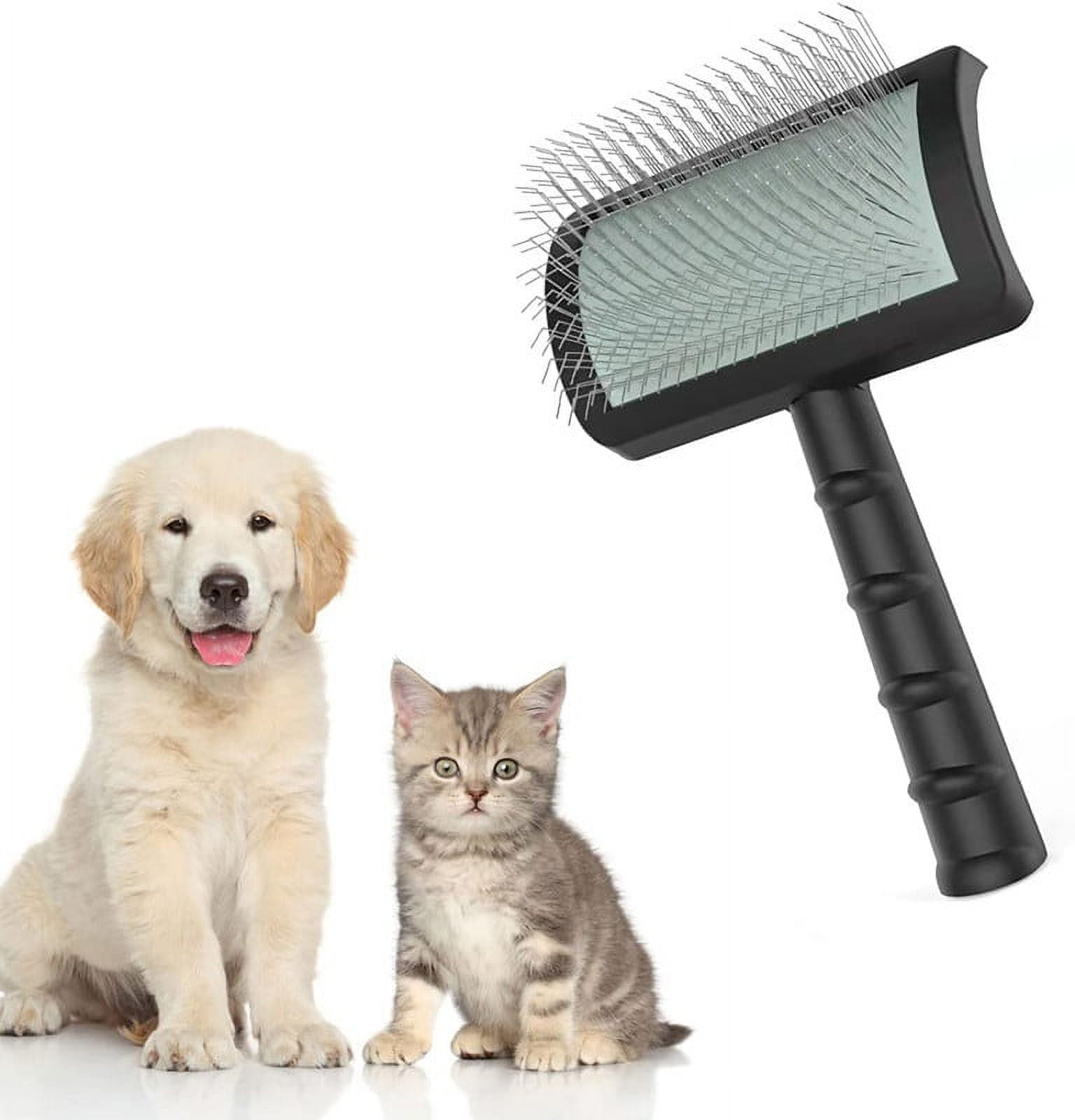 Large Firm Slicker Brush for Dogs Goldendoodles - Extra Long Pin ...