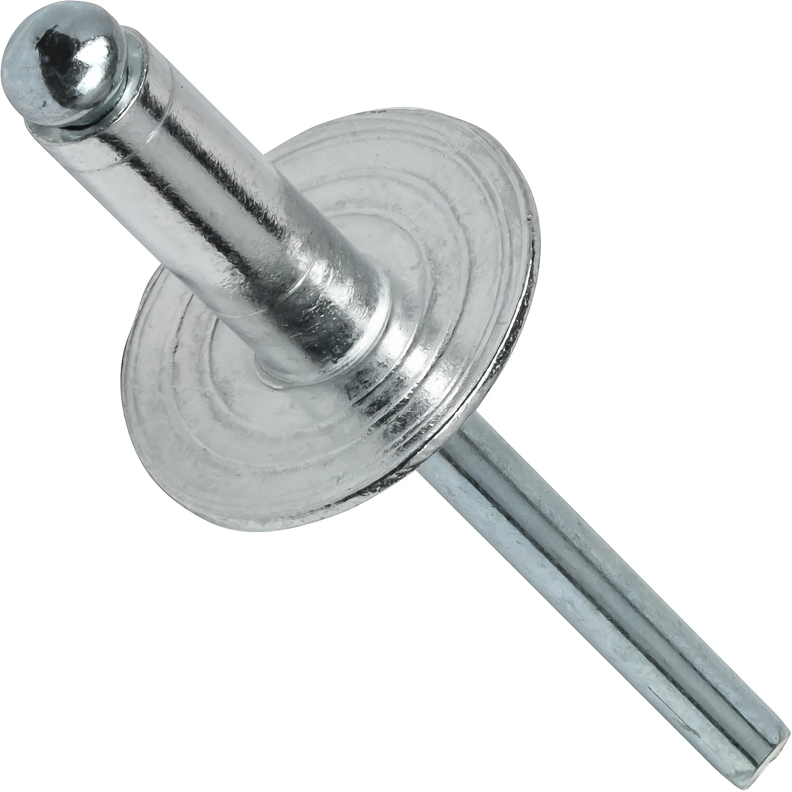 Large Flange Pop Rivets 3/16" x 1/8" Aluminum Body Steel Mandrel (6-2 ...