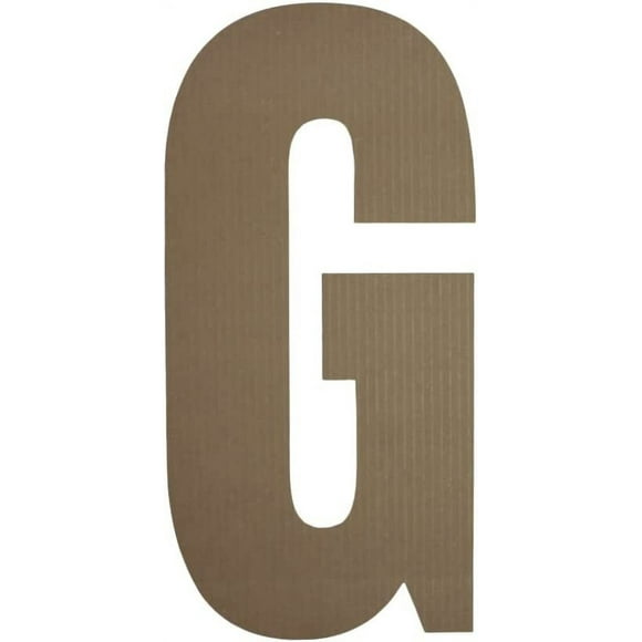 Large Cardboard Letters