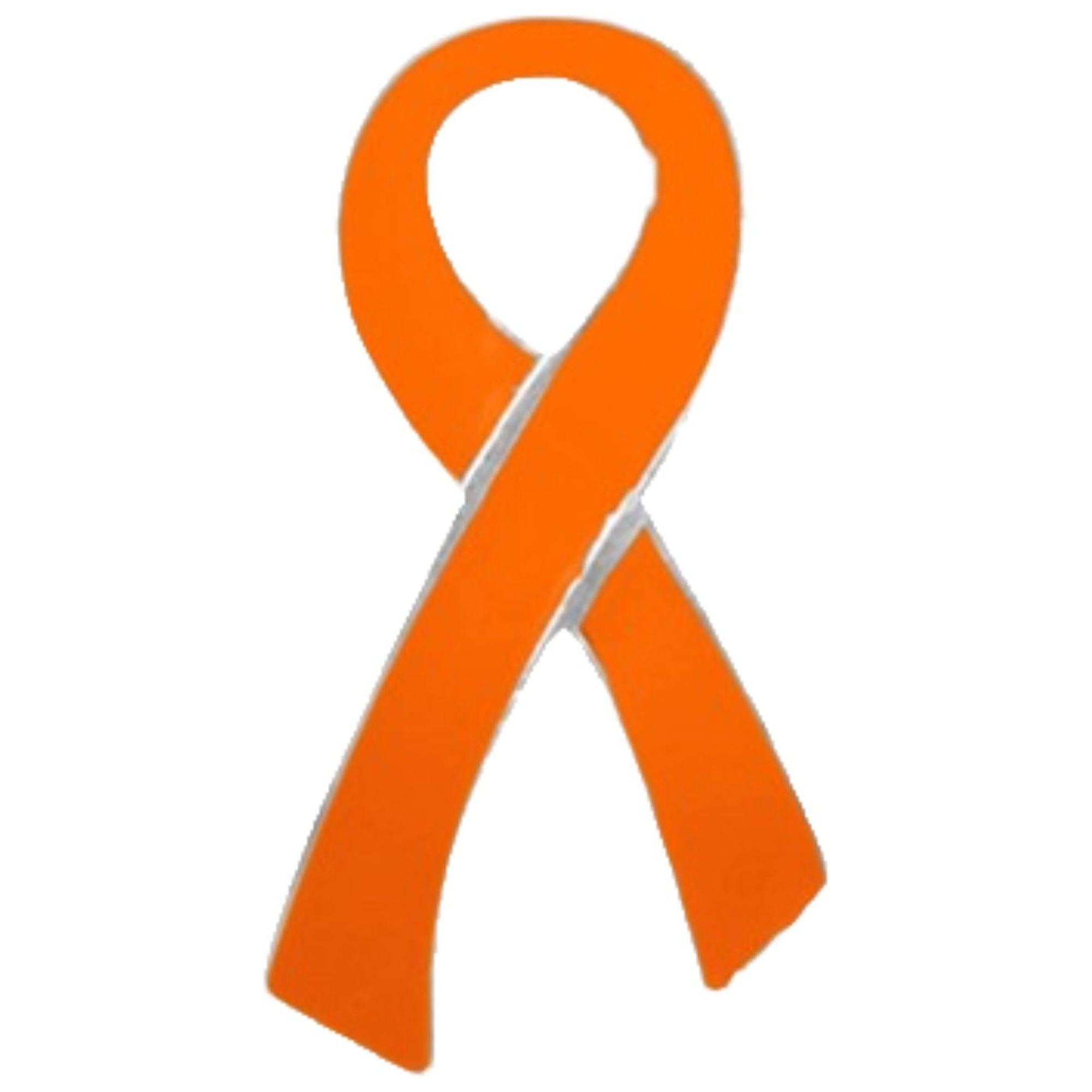Large Flat Orange Ribbon Pins - Walmart.com