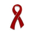 Large Flat Red Ribbon Pins - Walmart.com