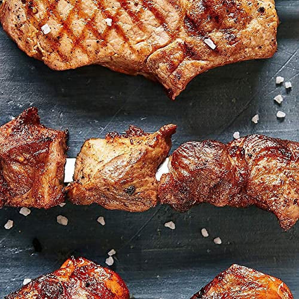 Large Flat Stainless Steel Brazilian Barbecue Style BBQ Skewers for ...