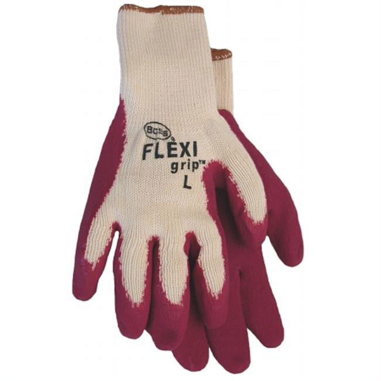 Large Flexi Grip Latex Palm Gloves - Walmart.com