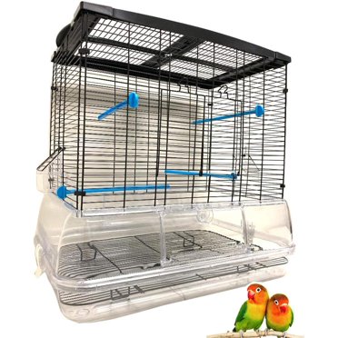 Walnest Large Walk in Iron Aviary Bird Cage Parrot Macaw Flight Cage ...