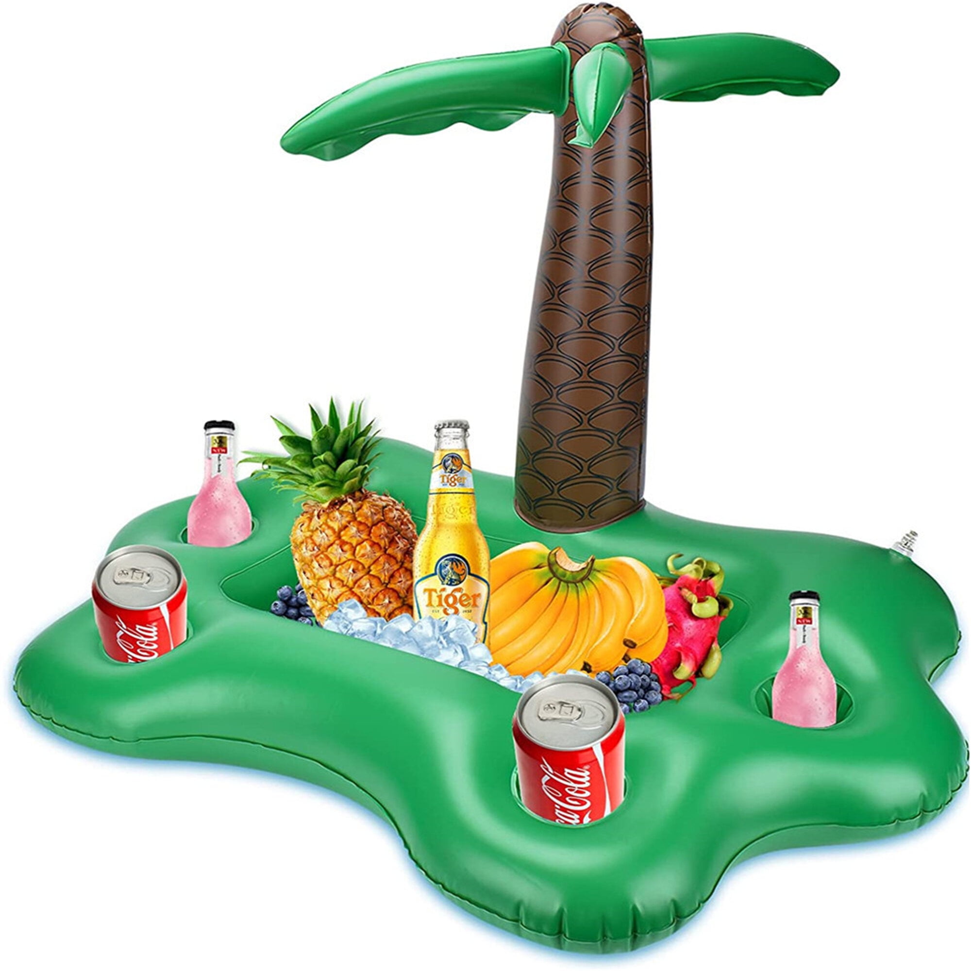 Large Floating Drink Holder for Outdoor Party Palm Tree Inflatable ...