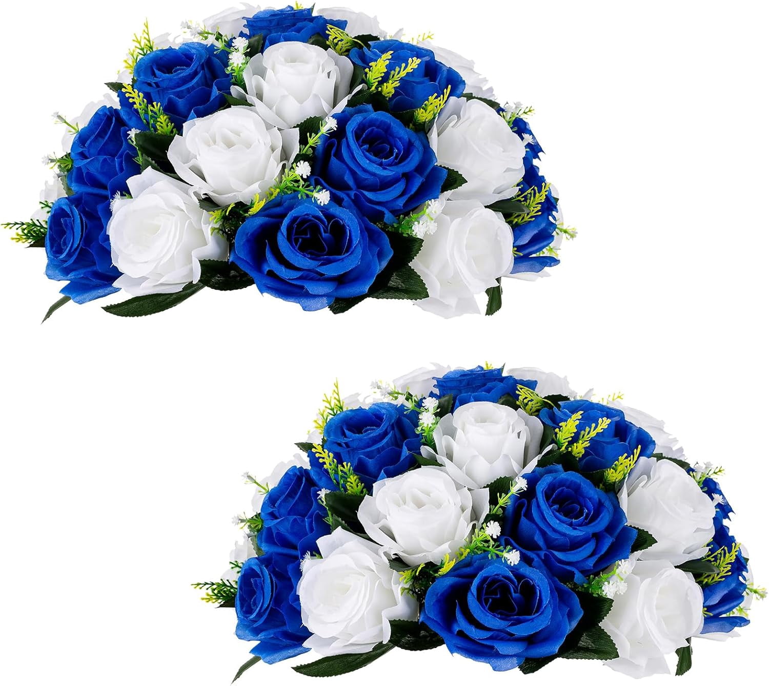 Large Flower Balls for Centerpieces - 2 Pcs 13.8in Diameter Artificial ...