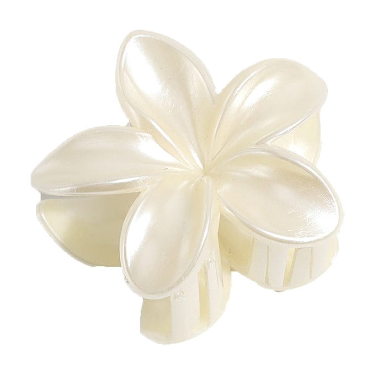 Large Flower Hair Claw Hairclip Hawaiian Plumeria Hairclip Claw Summer ...