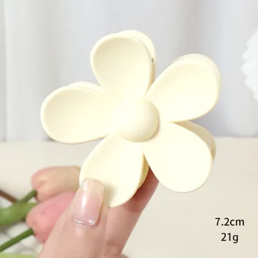 AWAYTR Elegant Decorative Flower Hair Claw Clips - 4Pcs Strong Hold ...