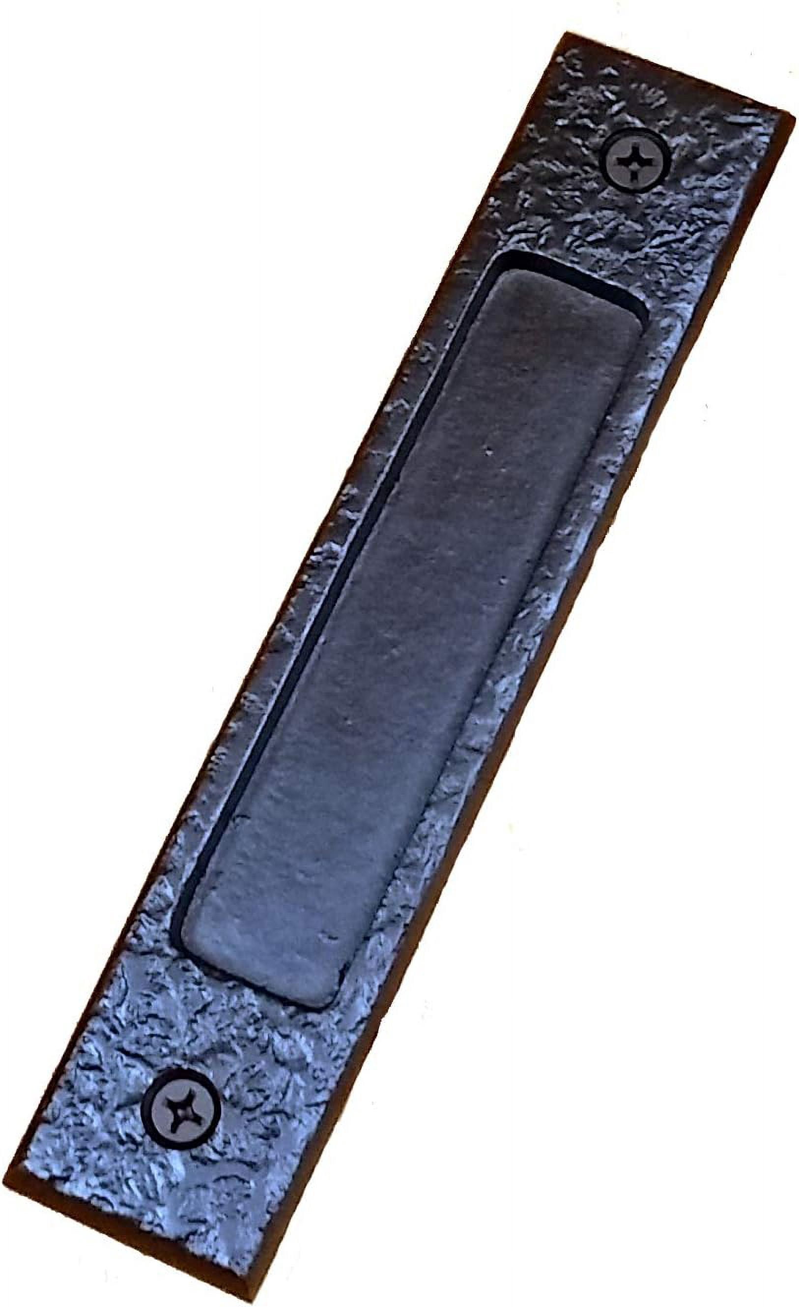 Large Flush Pull Handle - Finger Pull - Easy Mount (Matte Bronze ...