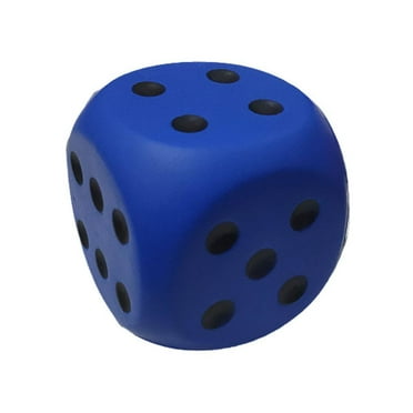 kaHgKids Large Foam Dice Color Foam Dice 3.15 Inches Big Dice For ...