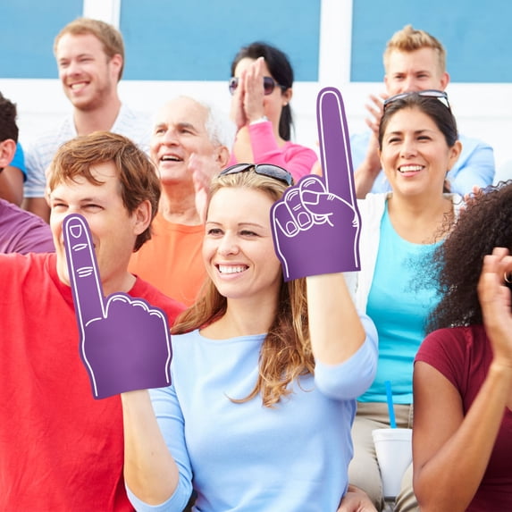 Large Foam Finger Hand, Pointing Foam Prop for Sports Fans, Game Day ...