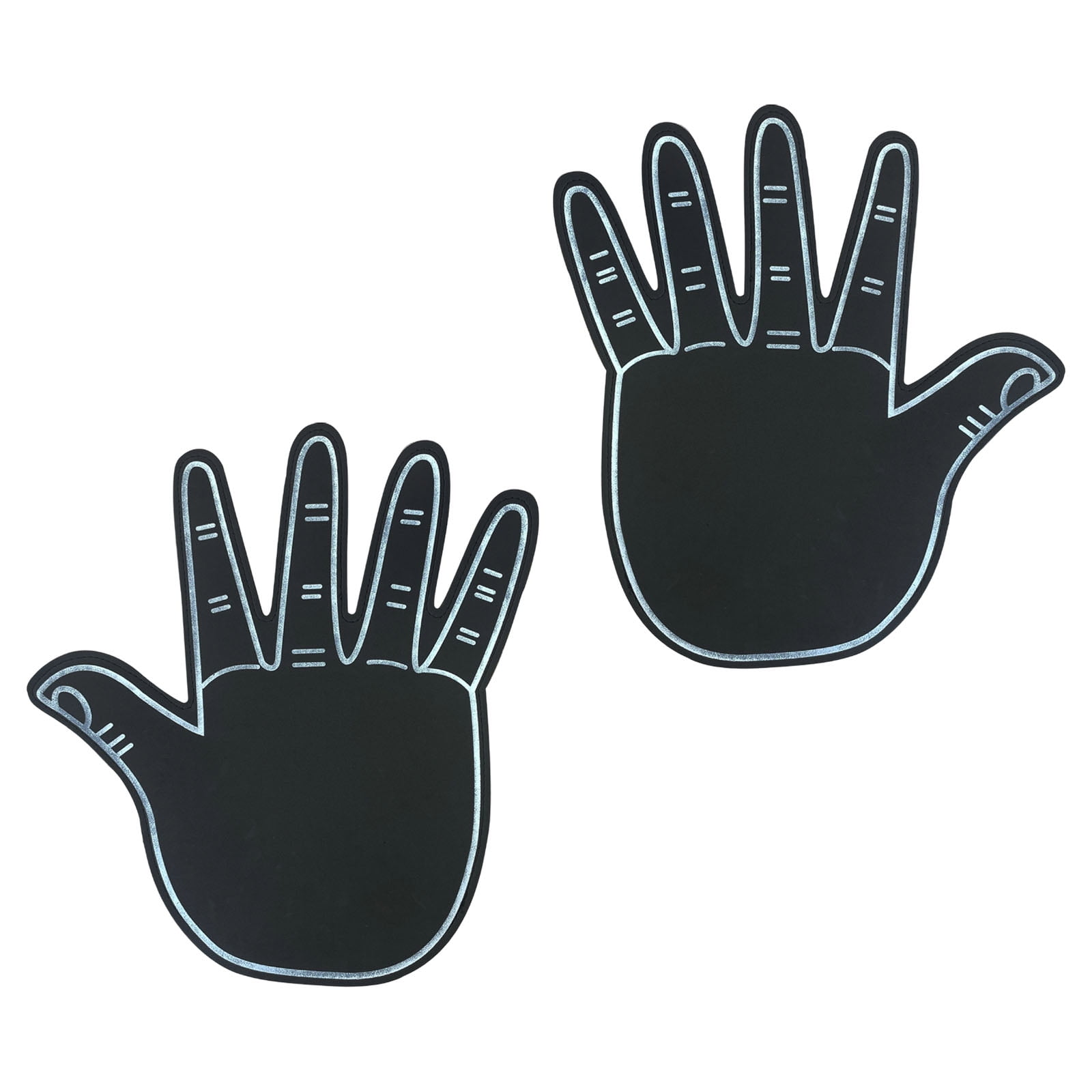 Large Foam Hand Pair Cheerleading Accessories with Double Sided Design ...