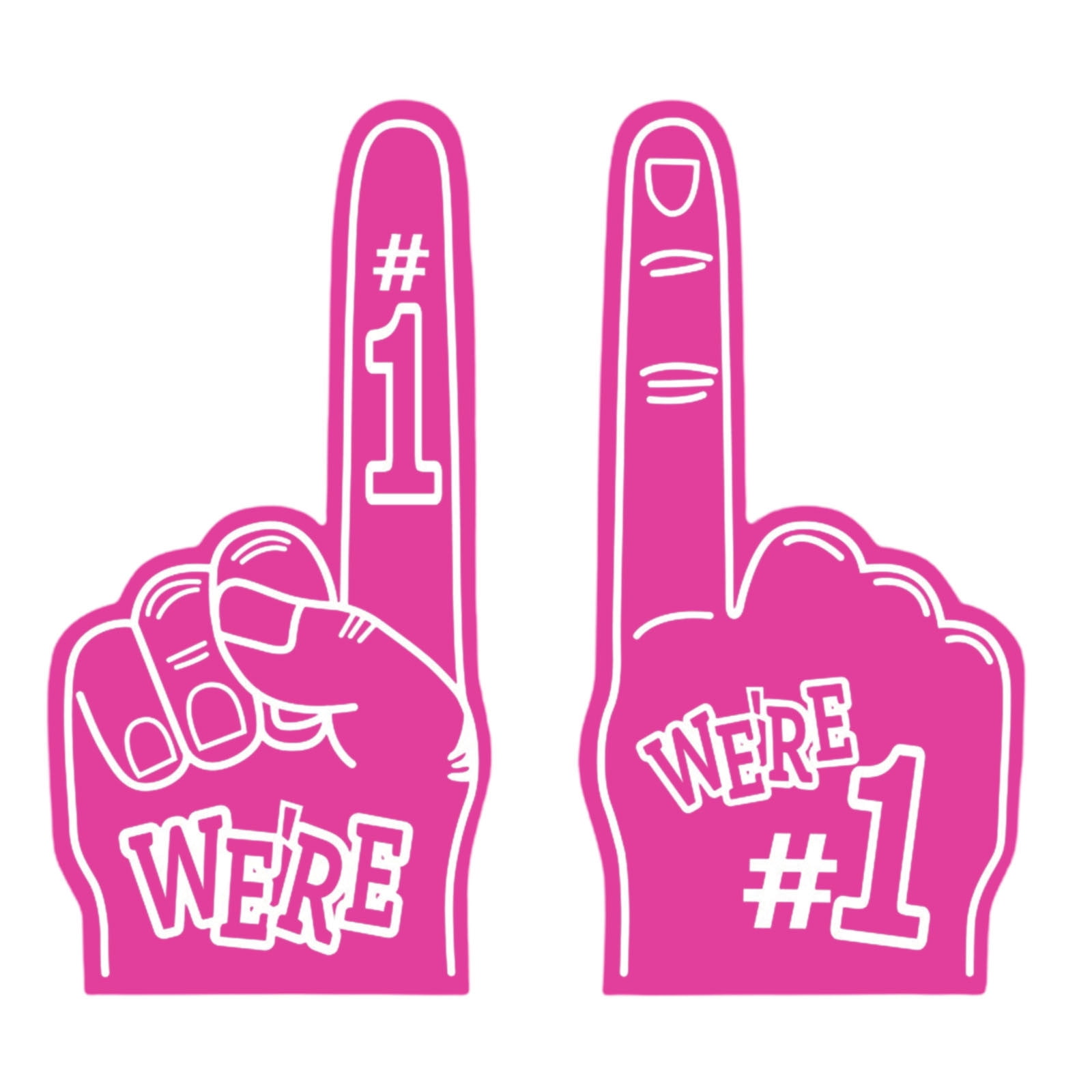 Large Foam Hand Pointing Finger for Sports Fans, Comfortable EVA Foam ...