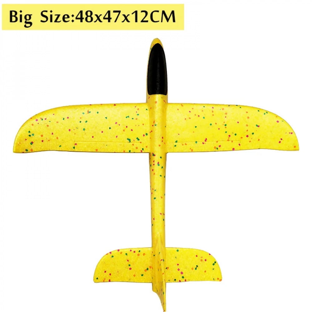 Large Foam Plane Glider Hand Throw Airplane Inertial EPP Bubble Planes ...