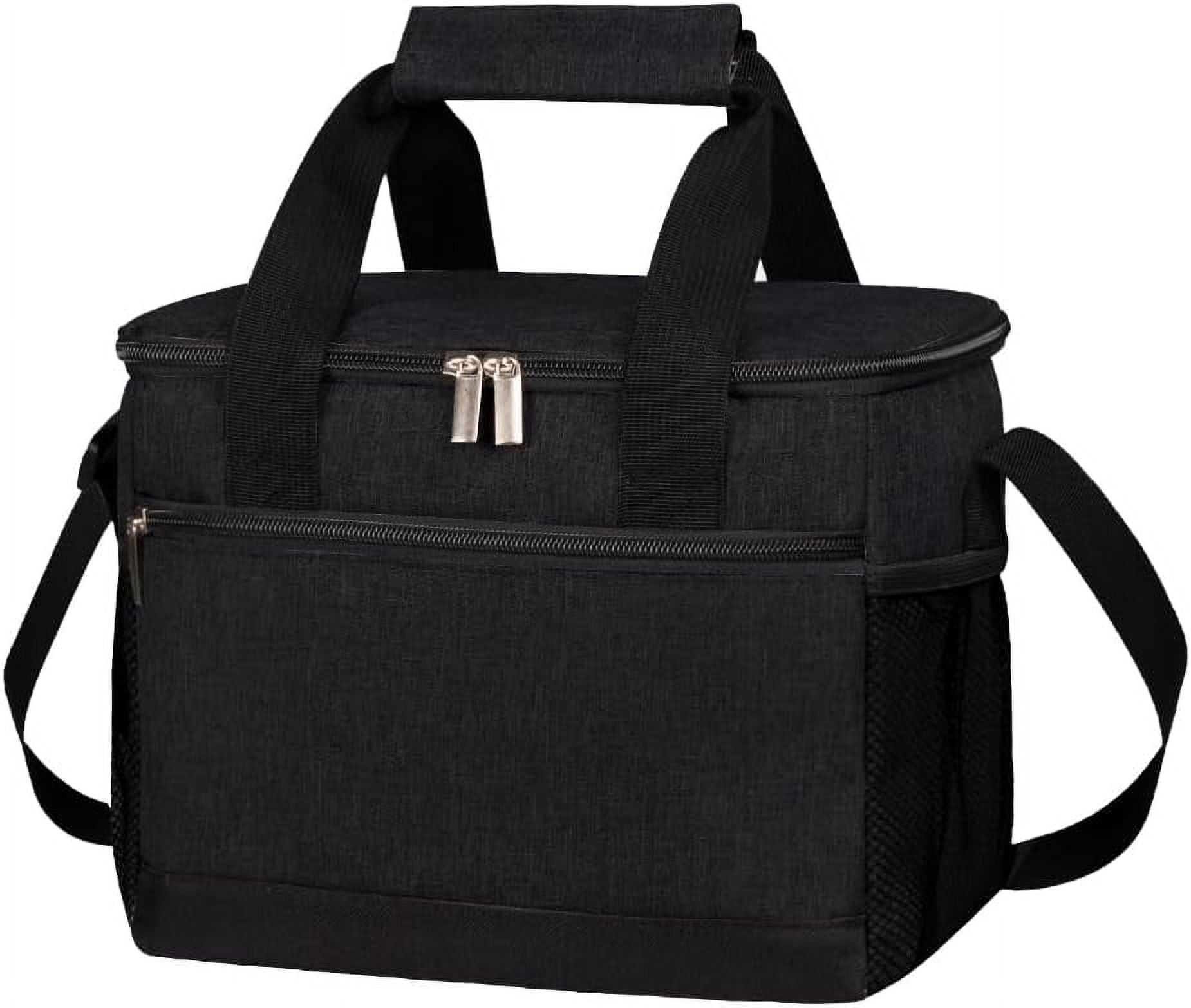 Large Foldable Cooler Bag, 8.5L Insulated Lunch Bag, Leakproof Lunch ...