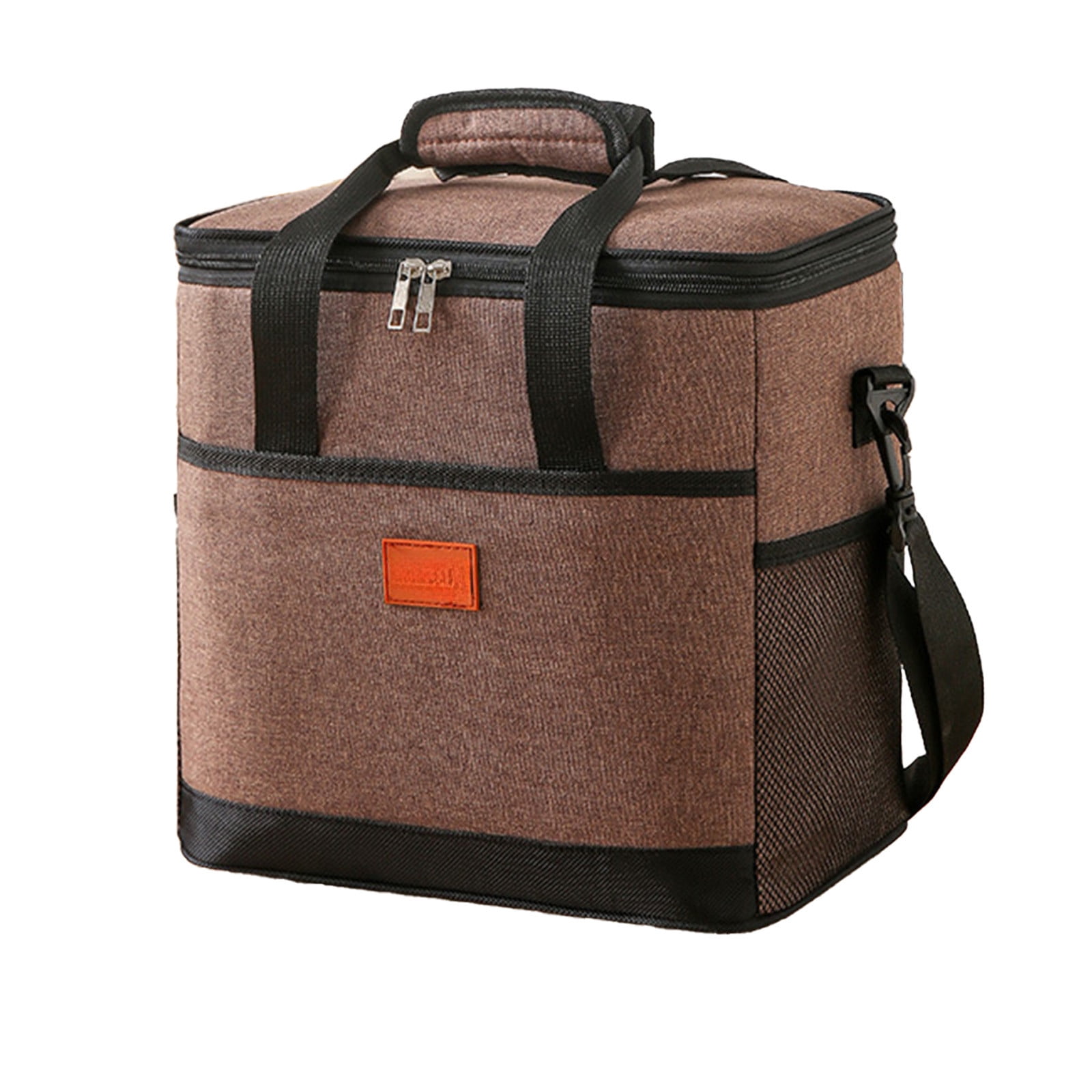 Large Foldable Cooler Bag, Insulated Lunch Bag, Leakproof Lunch Cooler ...