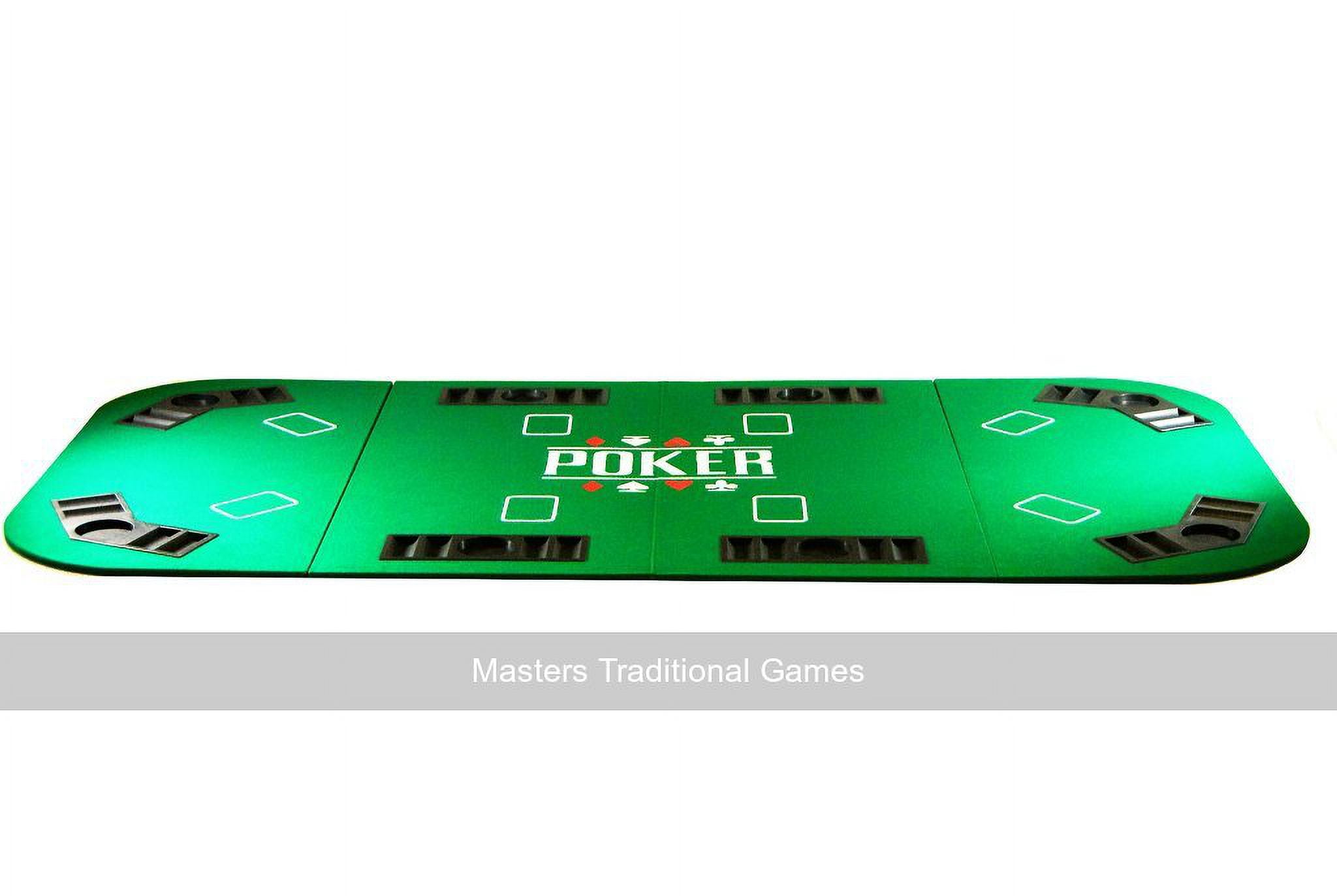 Large Folding Poker Table Top (180cm) - Walmart.com