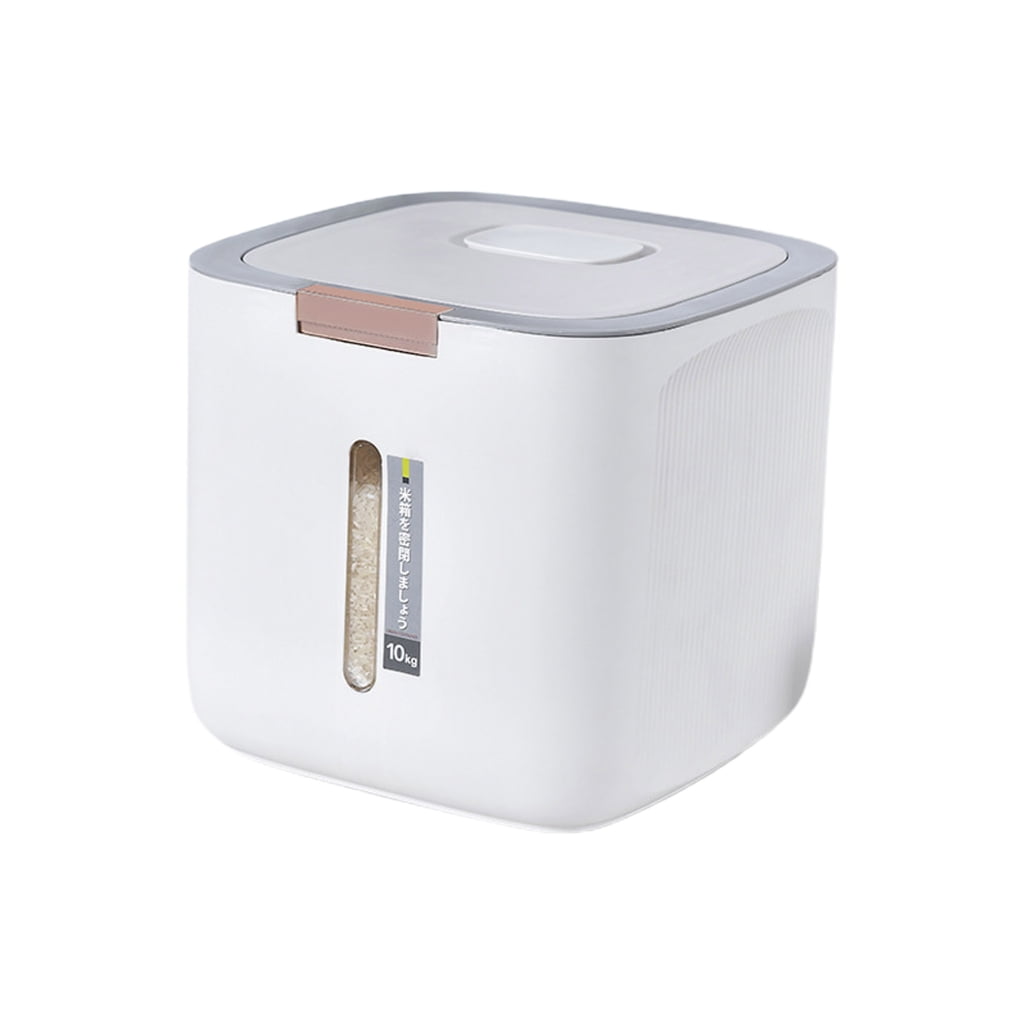 Large Food Storage Container Rice Barrels Sealed Rice Dispenser Rice ...