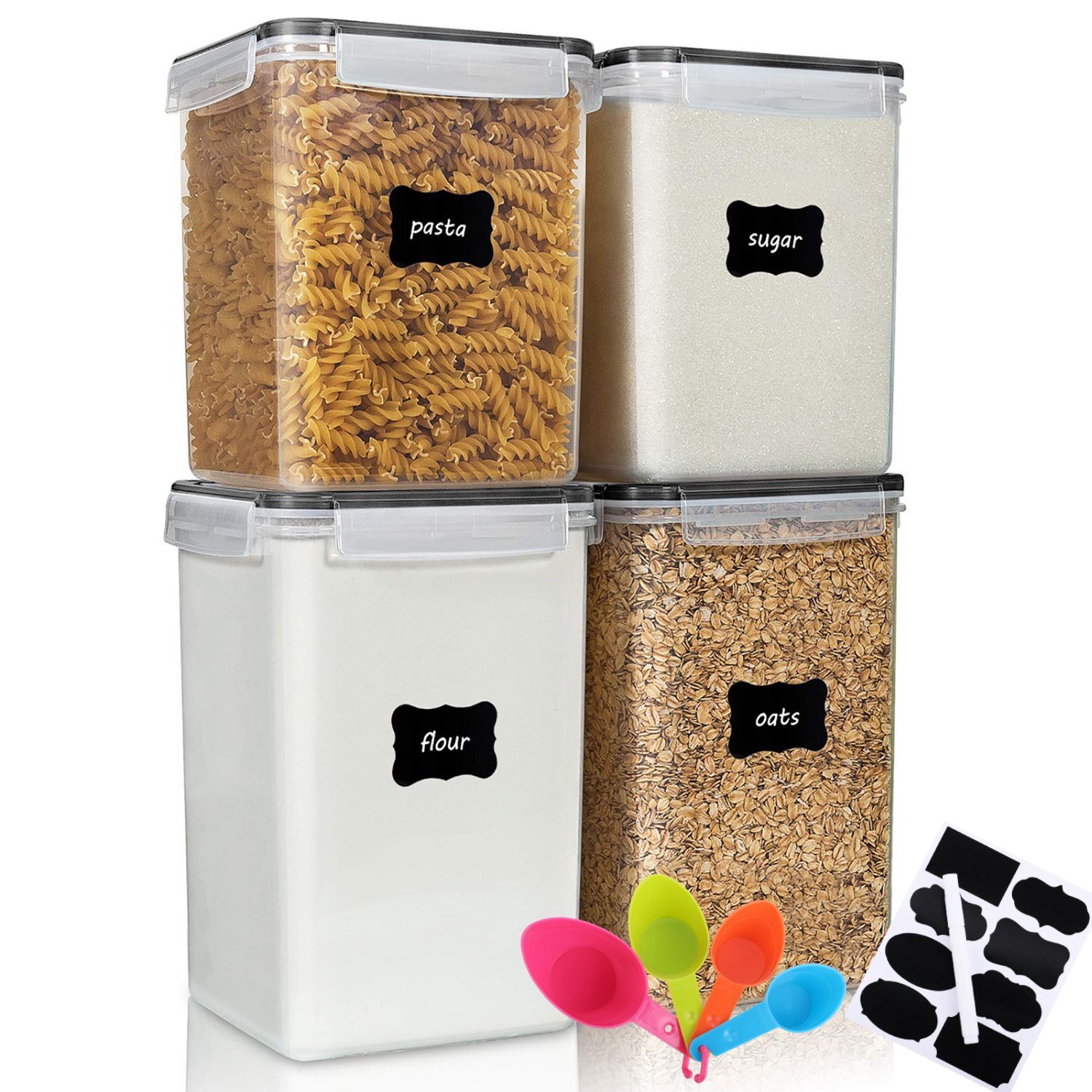 Better Homes & Gardens Canister Pack of 10 - Flip-Tite Food Storage ...