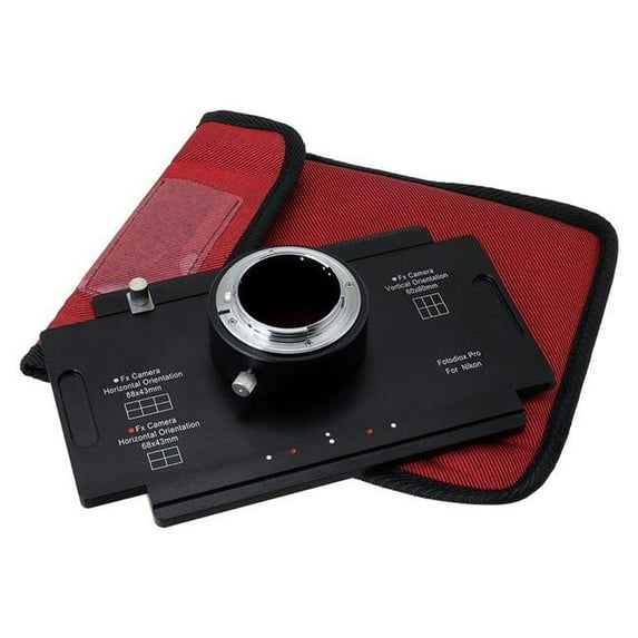 Large Format 4x5 Adapter with Offset Mount for Nikon F Mount Camera ...