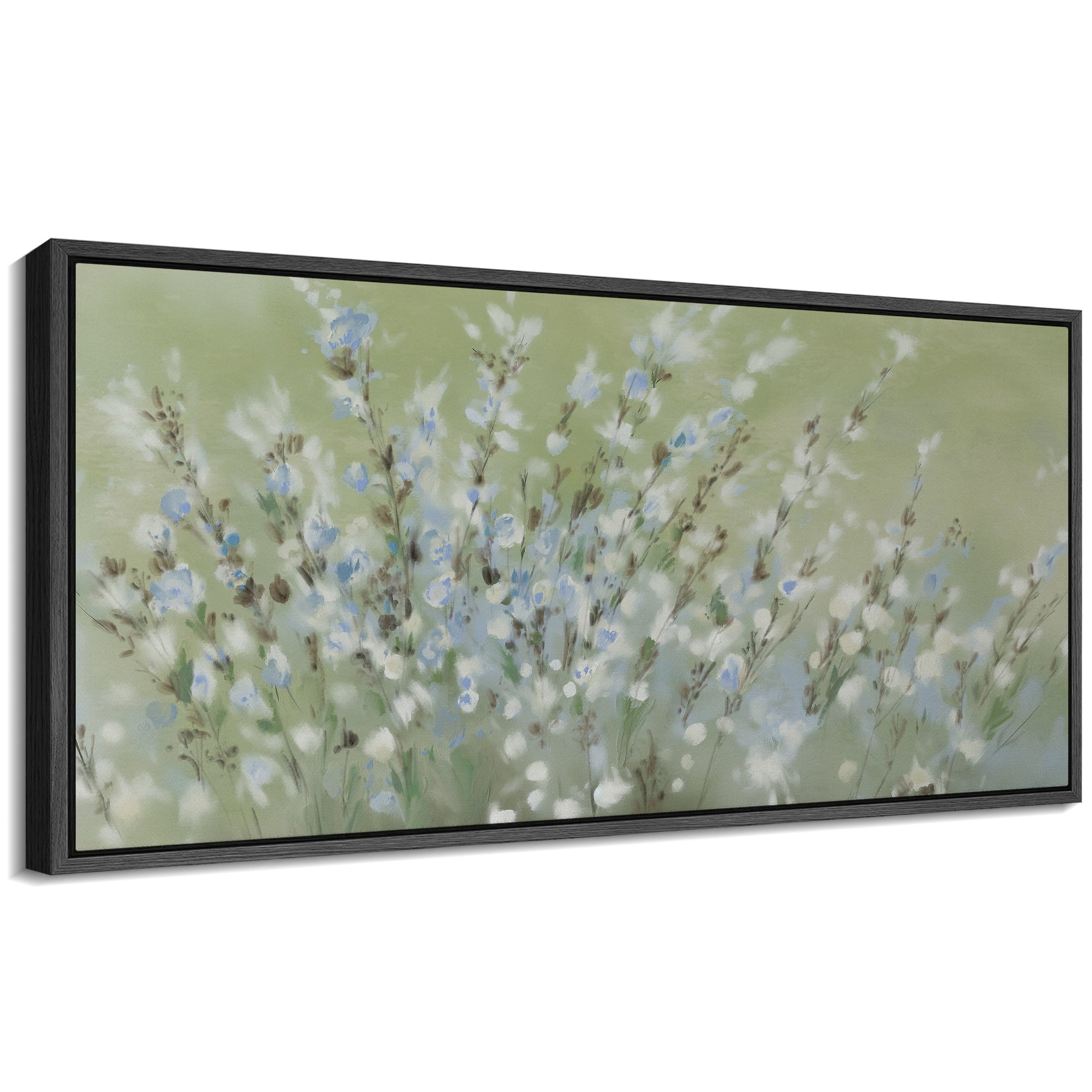 Large Framed Canvas Print Abstract Neutral Texture – Earthy Beige and ...