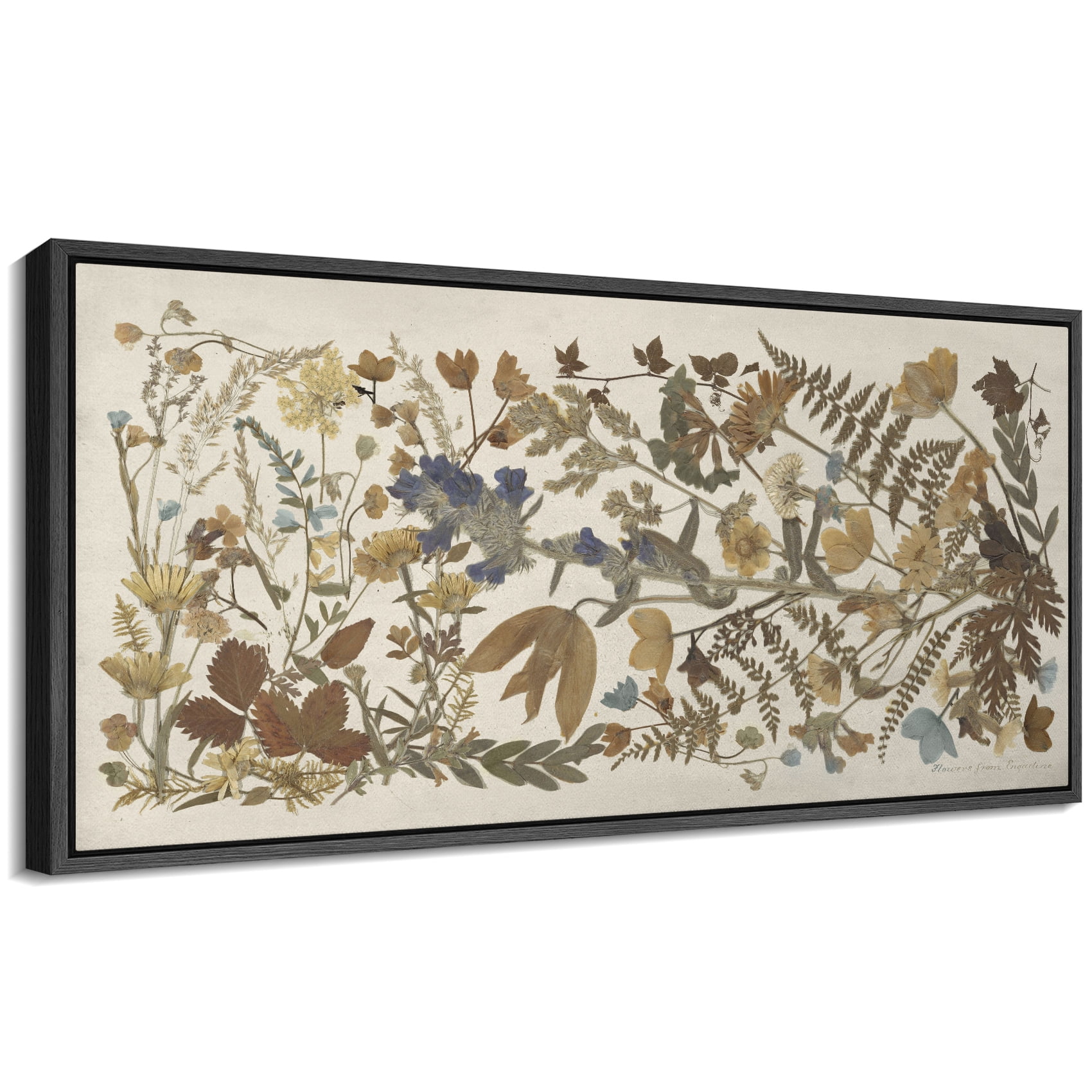 Large Framed Canvas Print Serene Sky and CloudsWall Art Decorative ...