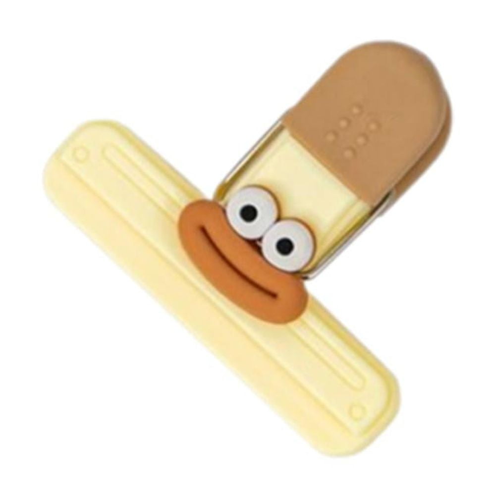 Large Fun Cartoon Smiling Face Chip Bag Multipurpose Clips, Cute ...