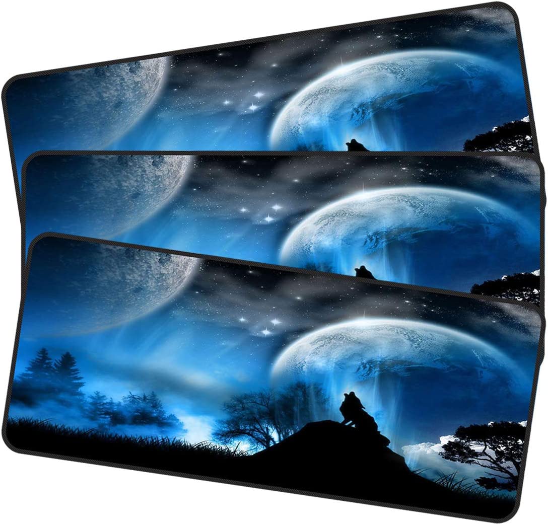 Large Gaming Mouse Map Pad with Nonslip Base-31.5x11.8x0.15 Inch ...