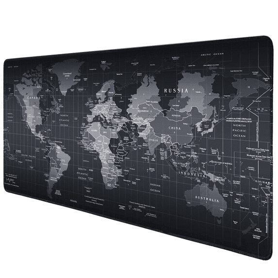 Large Gaming Mouse Pad 31x12 Inch, Extended Desk Mat with Stitched ...