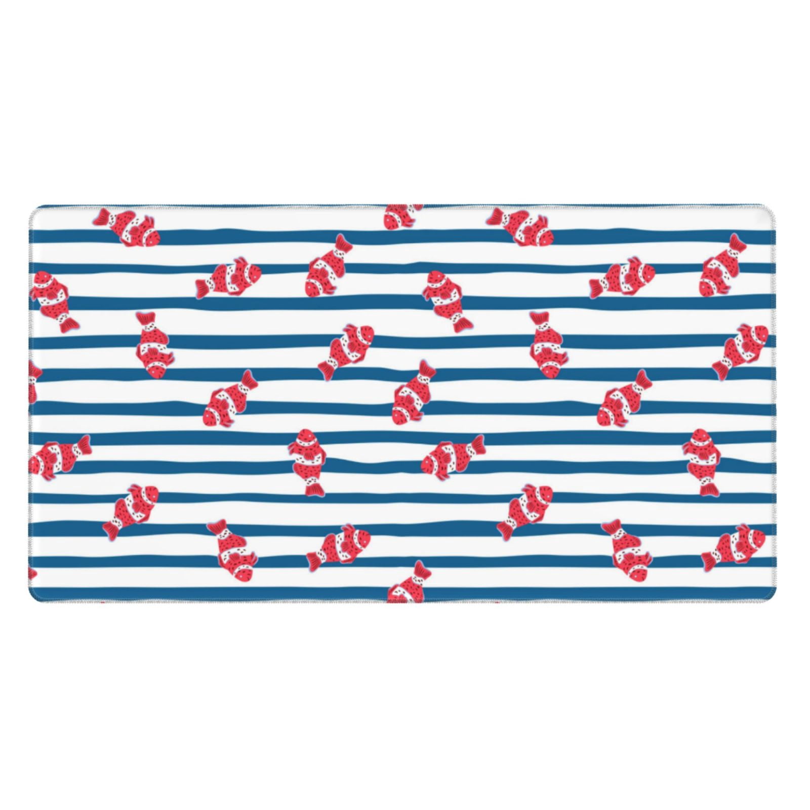 Large Gaming Mouse Pad - Clown Fish Non-Slip Rubber Base Desk Mat, Desk ...