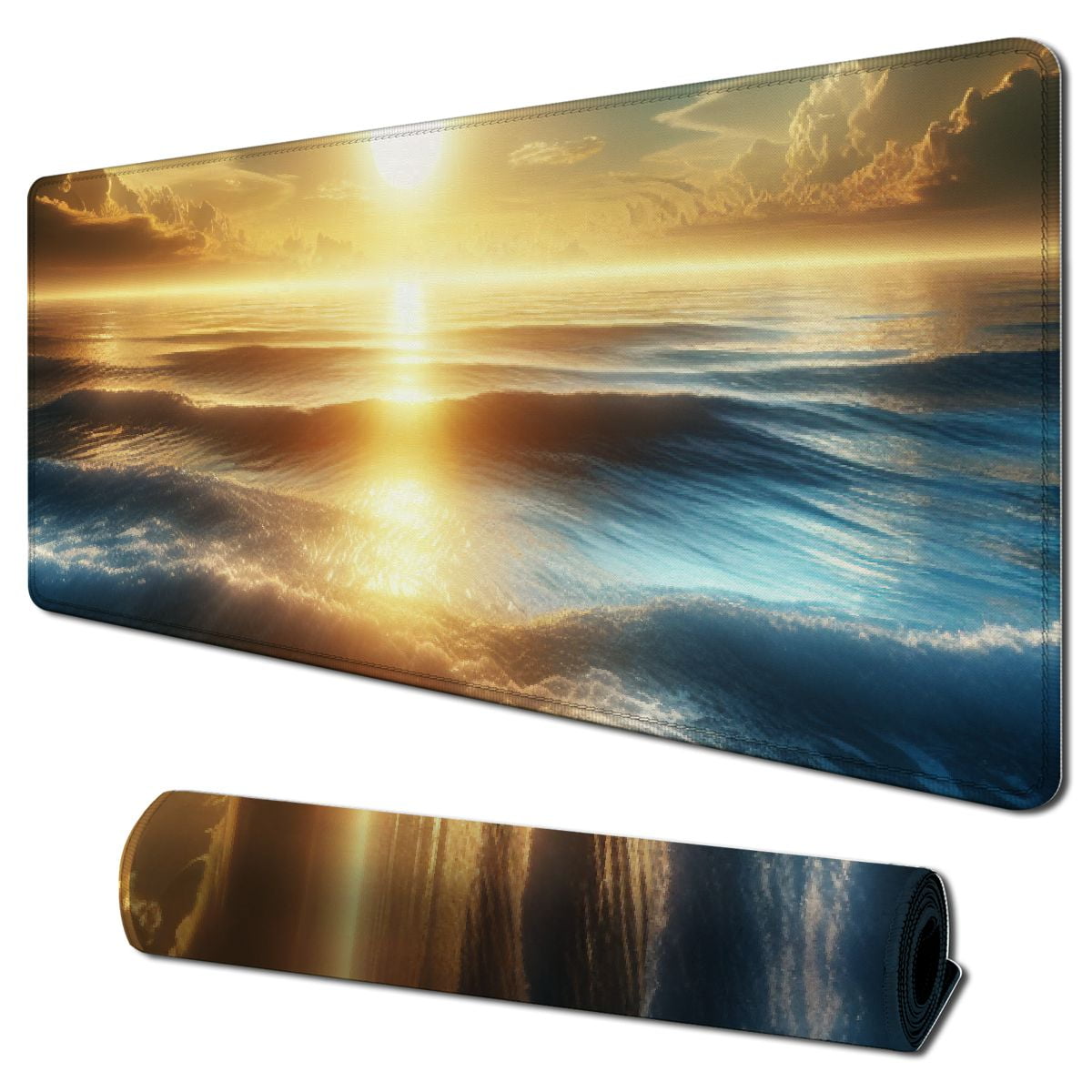 Large Gaming Mouse Pad with Coaster, Desk Mat, Desk Pad, Mouse Pads for ...