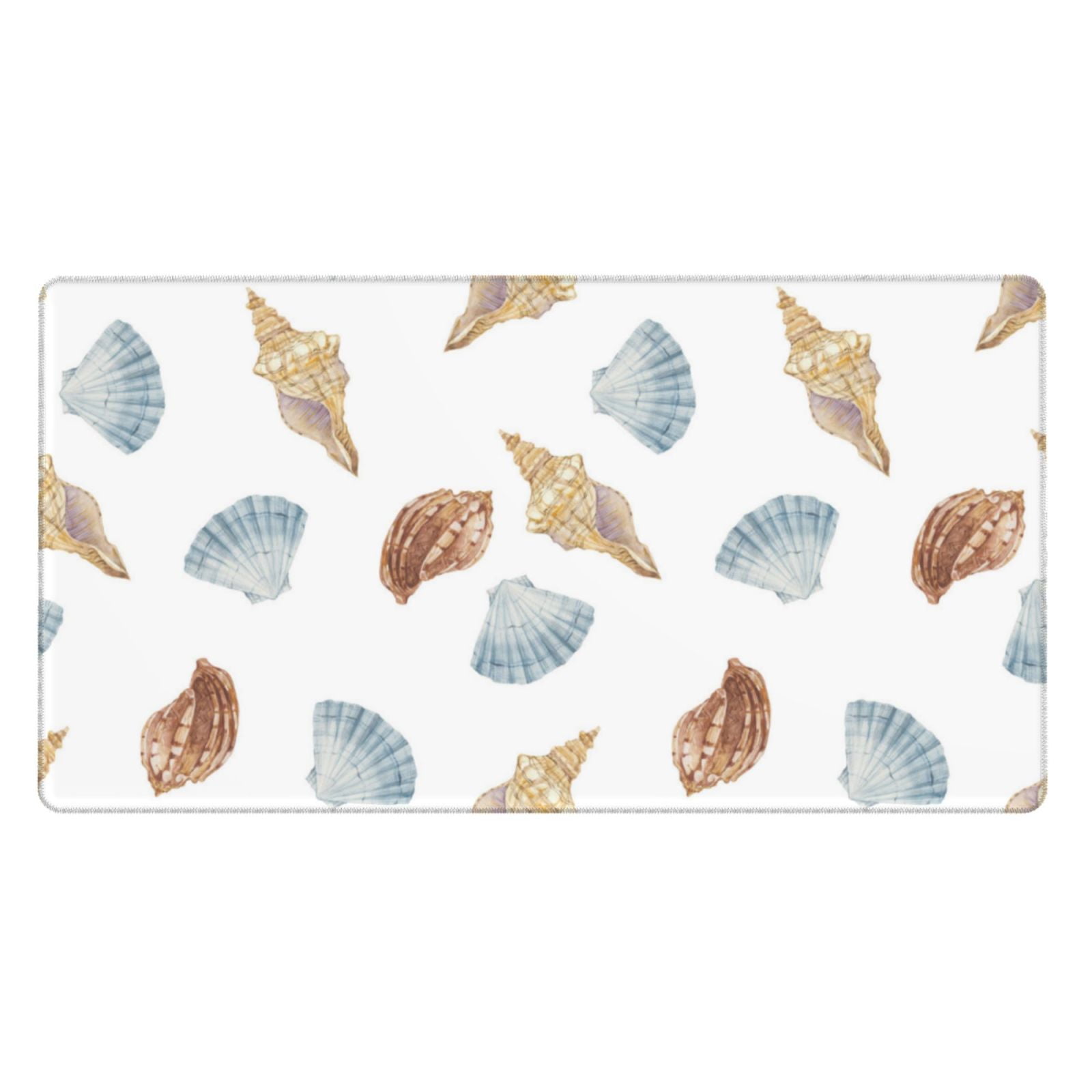 Large Gaming Mouse Pad - Conch Scallop Non-Slip Rubber Base Desk Mat ...
