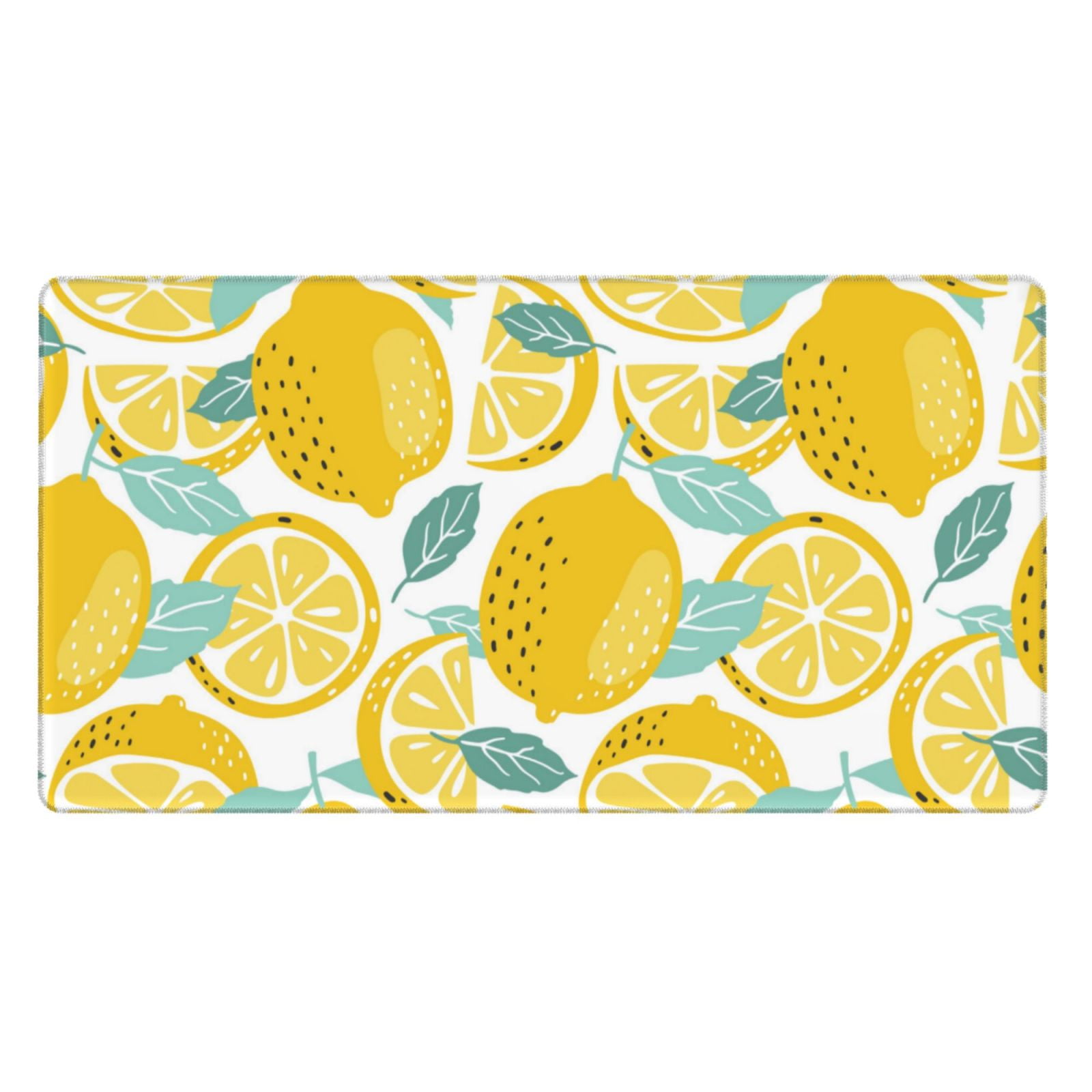 Large Gaming Mouse Pad - Cute Lemon Sweet Sour Non-Slip Rubber Base ...